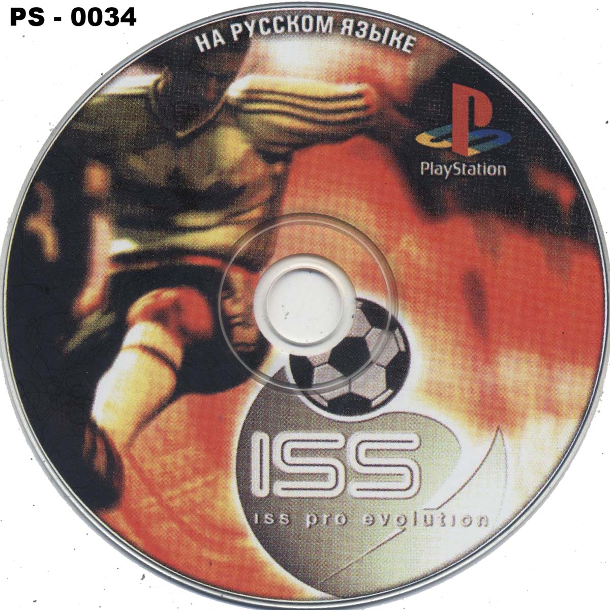 Перевод игры ISS Pro Evolution (RUS-01171) (Enterity) для PlayStation 1 ...